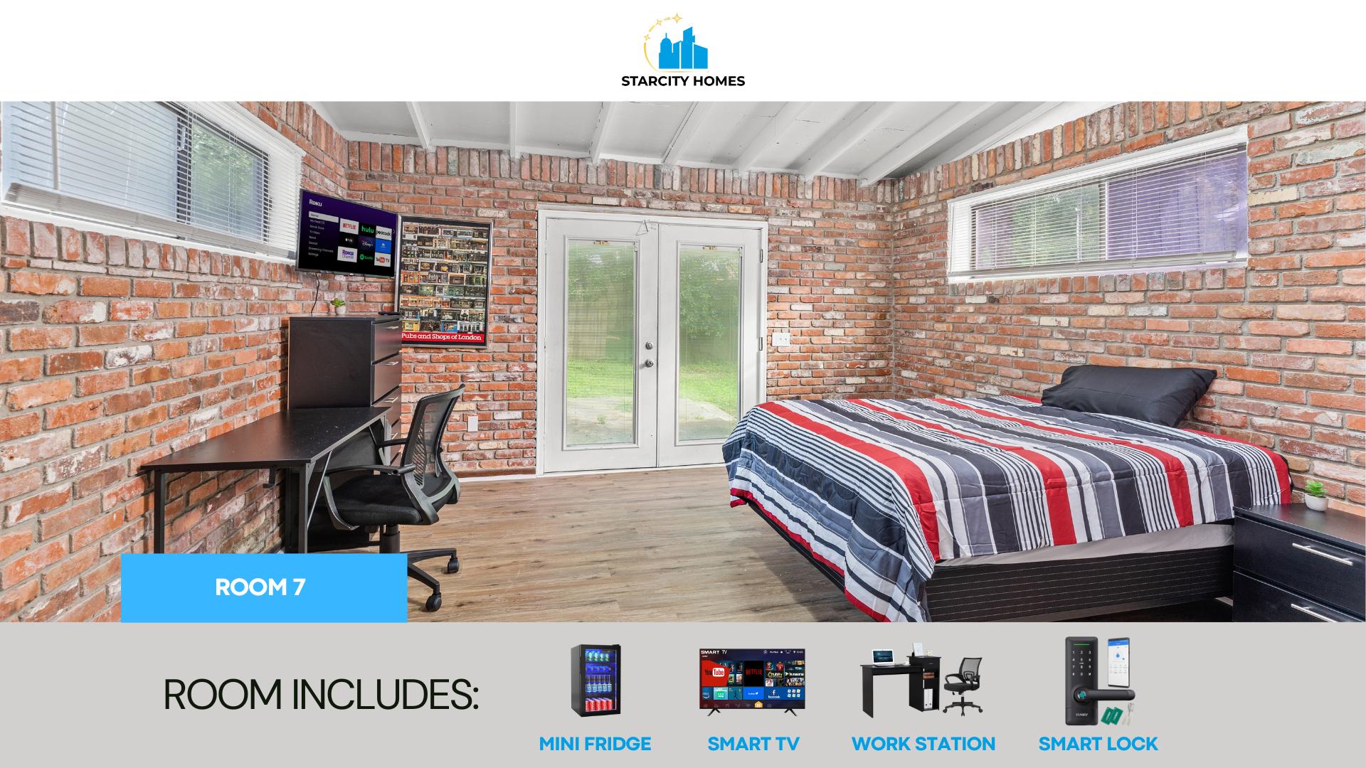 ⭐ LUXURY ROOMS ⭐ | StarCity Homes | Modern & Large Jacksonville Home! | Stark Manor | Bi-Weekly ...